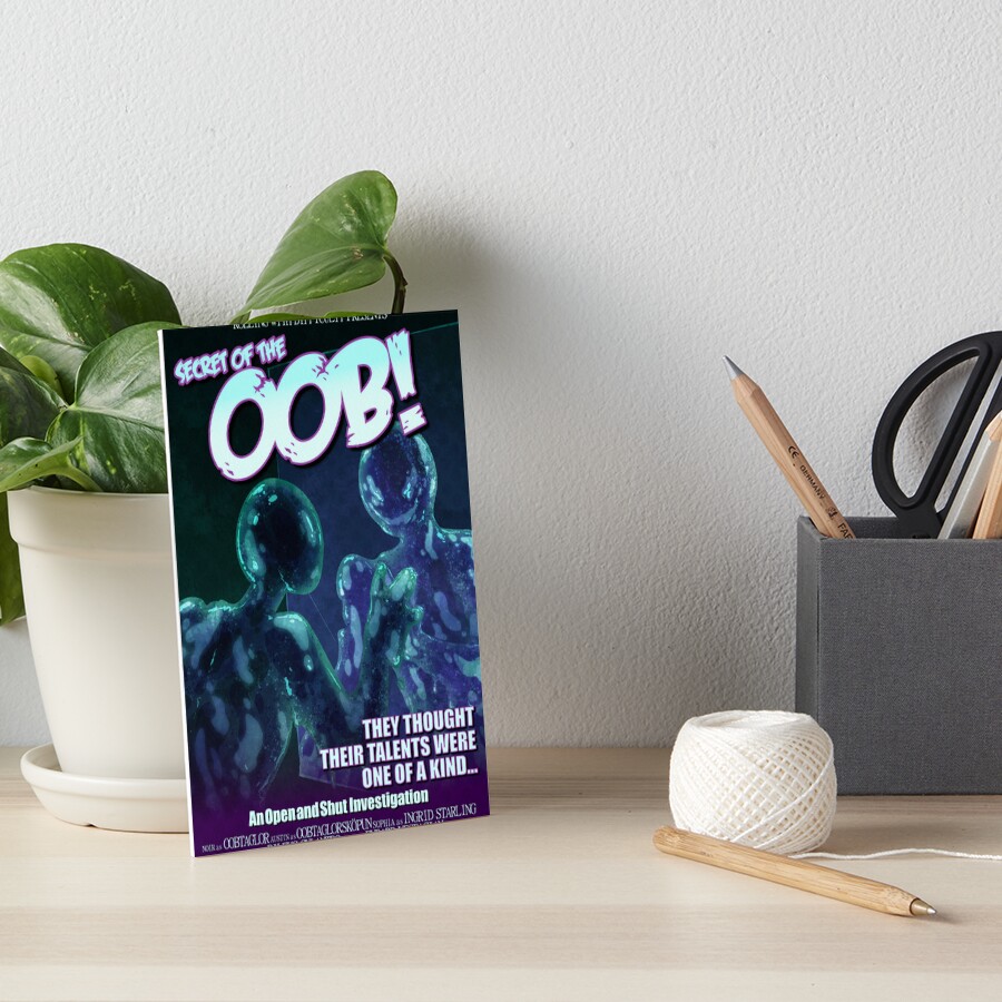 "Secret of the Oob! Movie Poster" Sticker for Sale by RWDPodcast ...