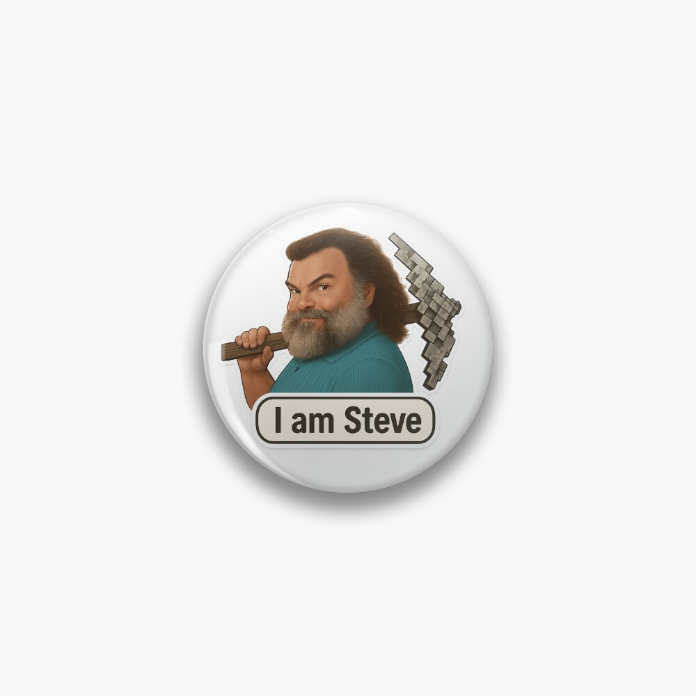 "Steve Minecraft Movie" Sticker for Sale by Rmcouz01 | Redbubble