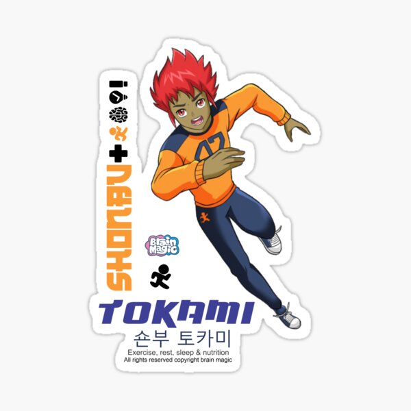 "TOKAMI T-shirt from the TEMPOHVERSE!" Sticker for Sale by BRAINMAGIC ...
