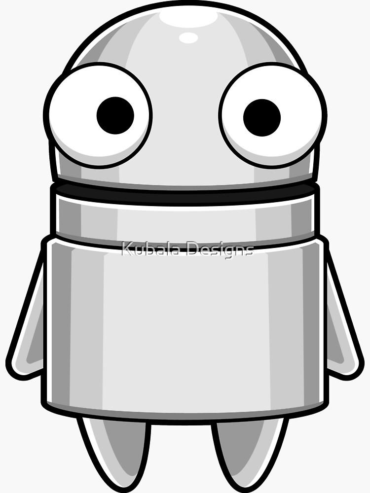 "REPO Game White Cute Funny Character" Sticker for Sale by Darcekar ...