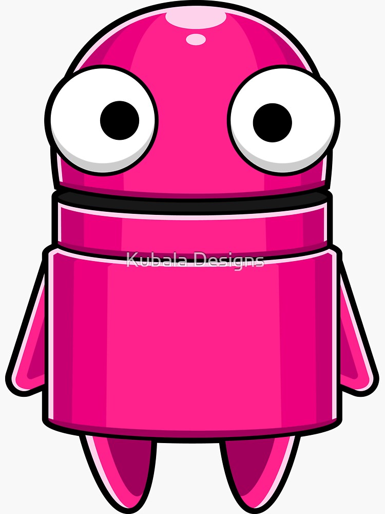 "REPO Game Pink Cute Funny Character" Sticker for Sale by Darcekar ...
