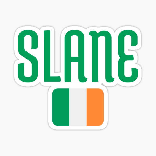 "SLANE-Ireland Flag" Sticker for Sale by BjornLundstrom | Redbubble