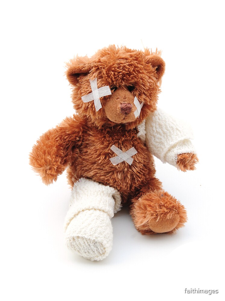 "Poorly bear" by faithimages | Redbubble