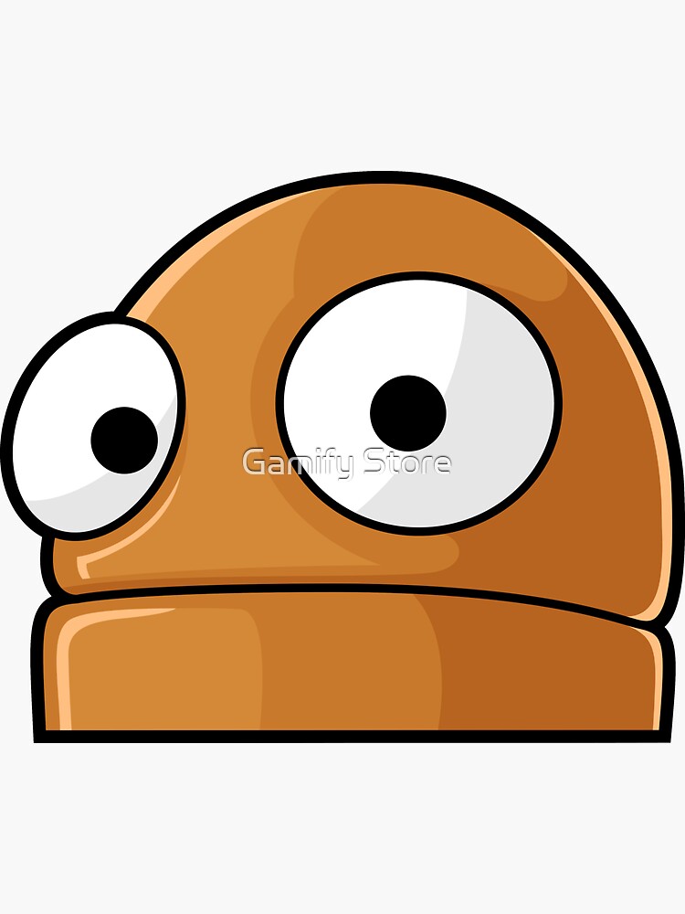 "R.E.P.O Side Eye Meme Funny Character" Sticker for Sale by BurgerBites ...
