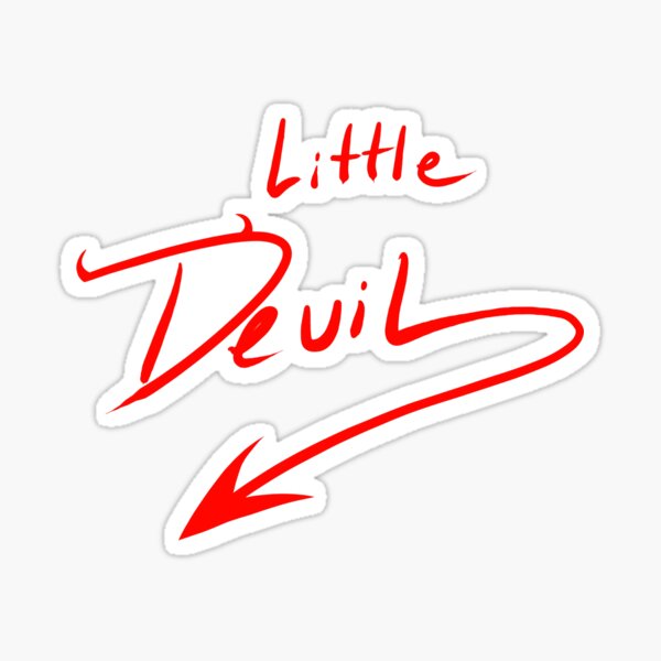 Little Devil Stickers | Redbubble