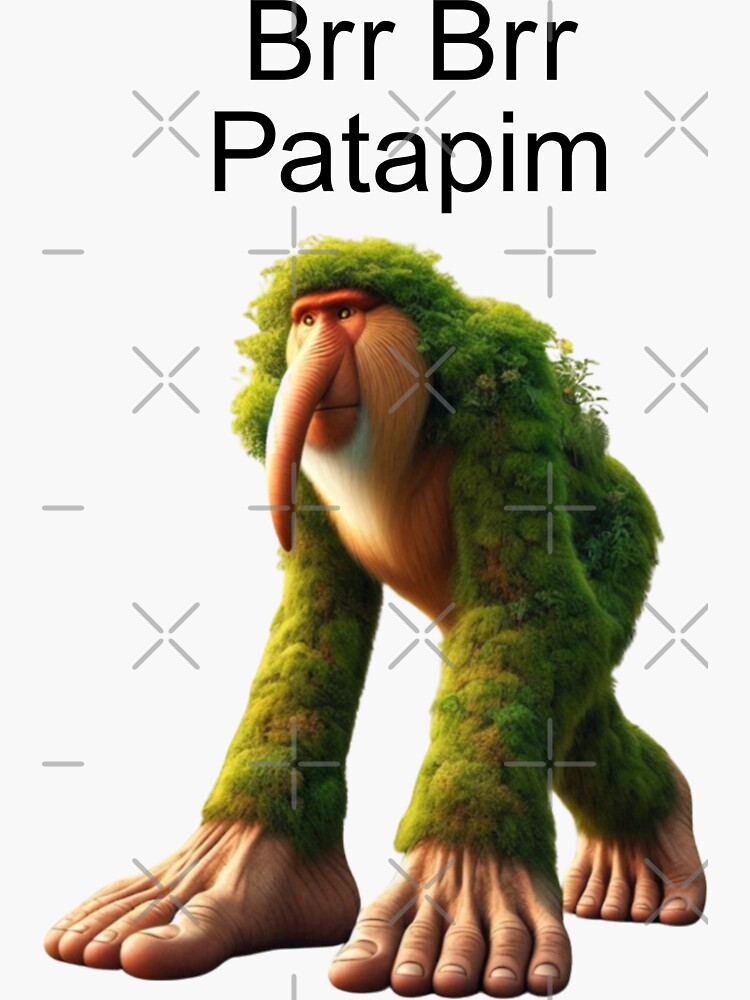 "Brr Brr Patapim" Sticker for Sale by killzak | Redbubble