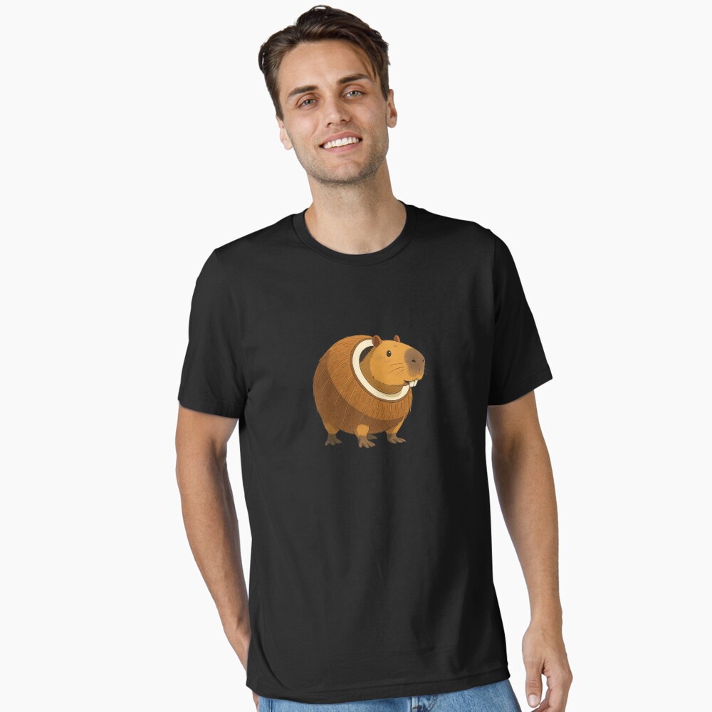 "Italian Brainrot Capybara: Capybarello Cocosini Cartoon " Sticker for ...