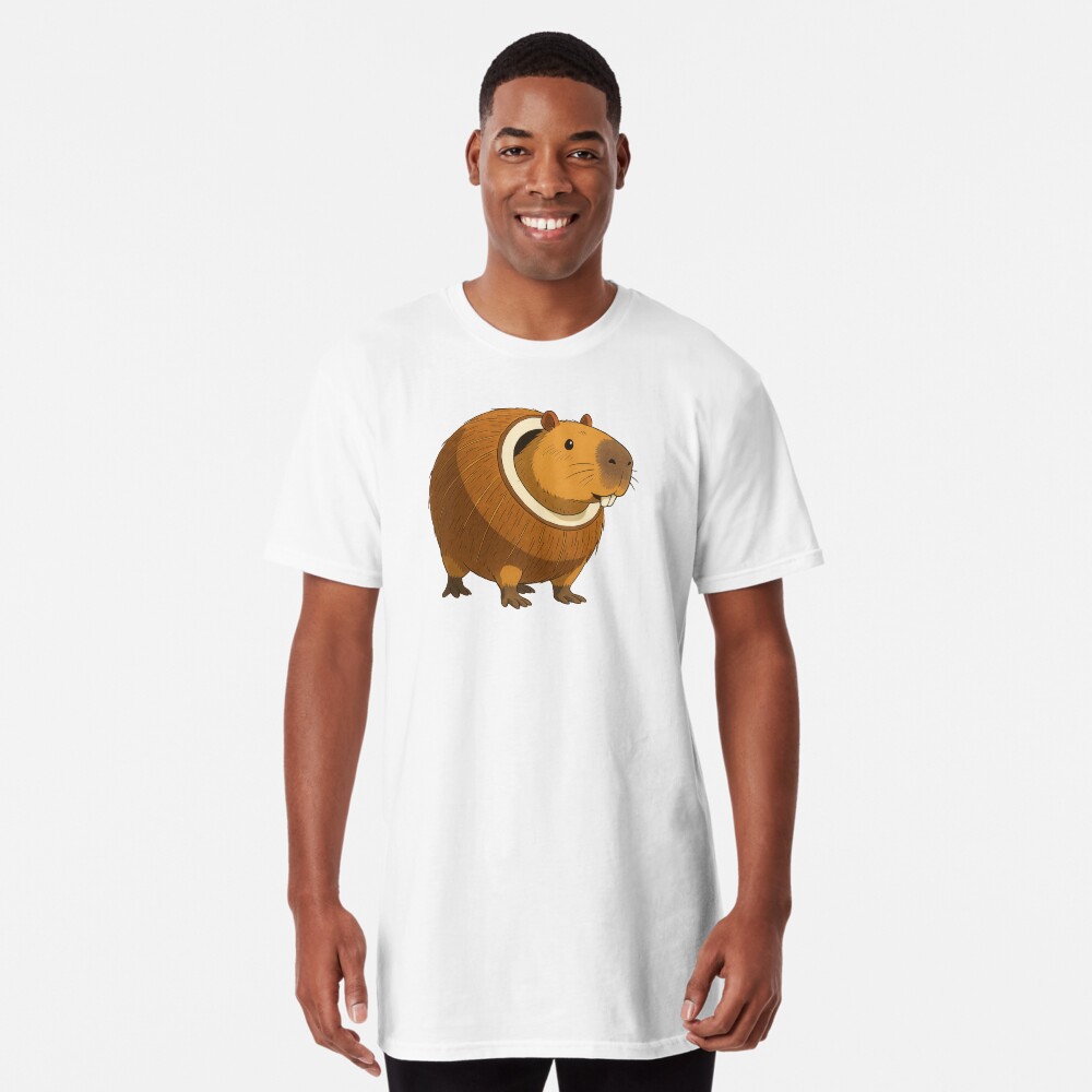 "Italian Brainrot Capybara: Capybarello Cocosini Cartoon " Sticker for ...