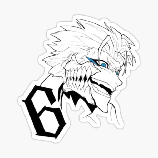 "espada number six" Sticker for Sale by SmolBunnyPaws | Redbubble