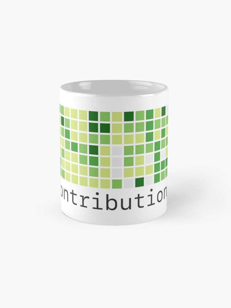 "Github Contributions" Coffee Mug for Sale by kentliau | Redbubble