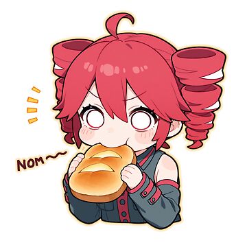 "Chibi Kasane Teto" Sticker for Sale by 1One5 | Redbubble