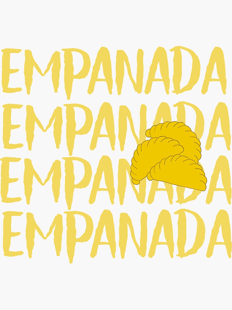 "Empanadas " Sticker for Sale by sartorisart1 | Redbubble