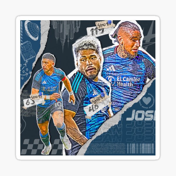 "San Jose Soccer Team Squad Design 1" Sticker for Sale by KSai16 ...