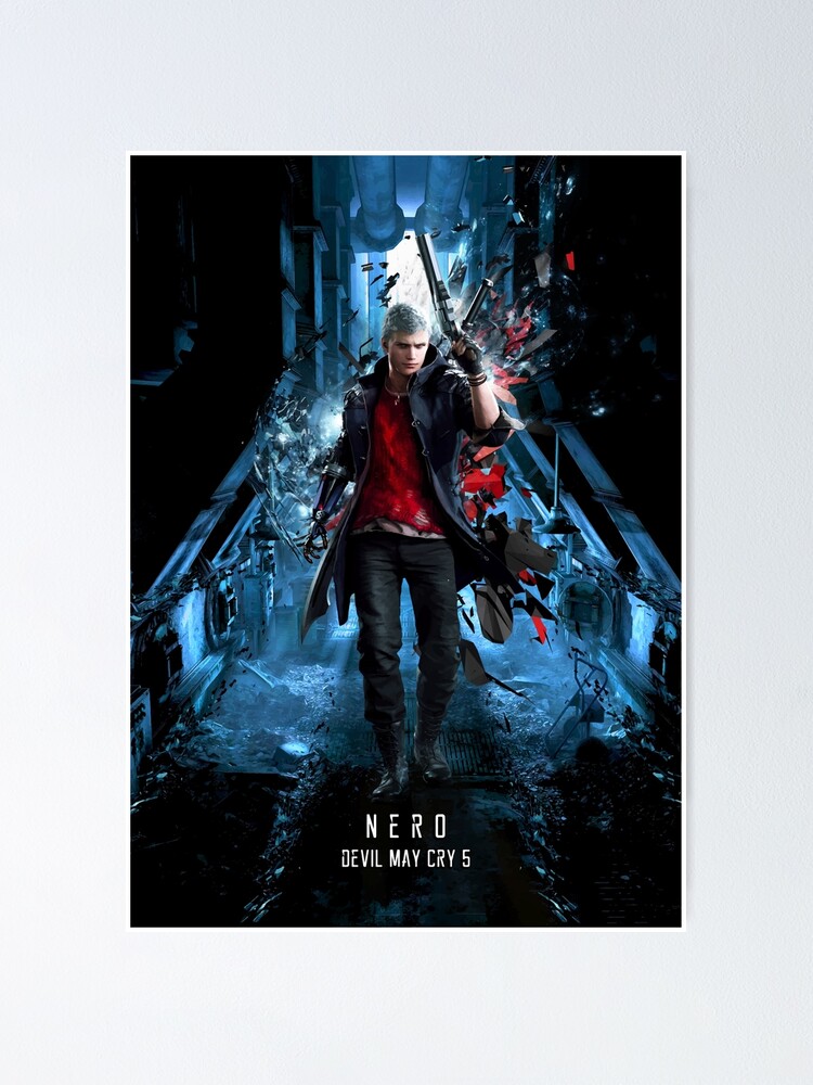 "Devil May Cry 5 Nero" Poster for Sale by SyanArt | Redbubble