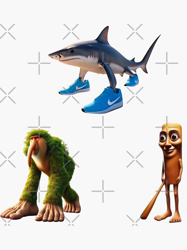 "Italian Brainrot Animals sticker pack" Sticker for Sale by killzak ...