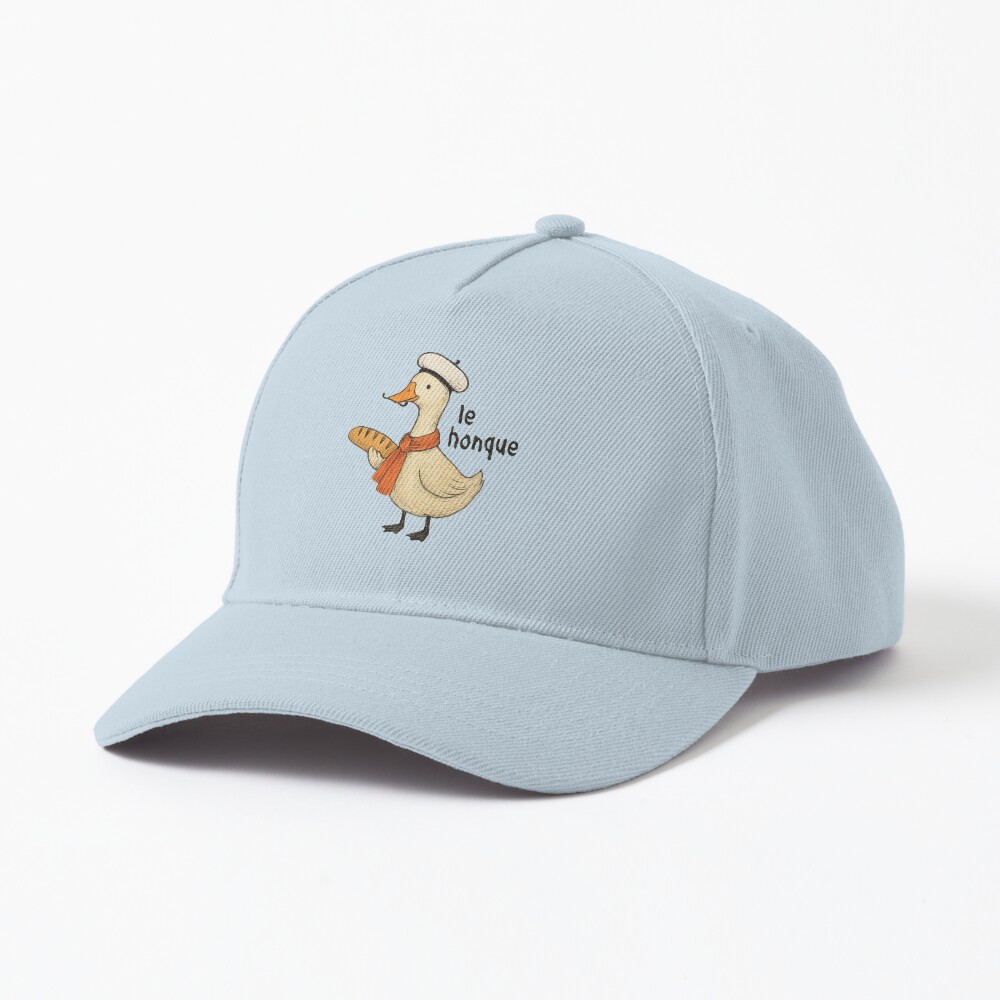 "Le Honque – French Duck Meme with Baguette" Sticker for Sale by ...