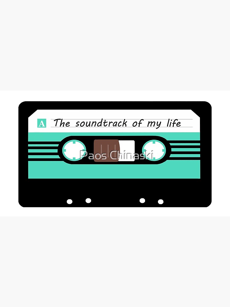 "The soundtrack of my life" Poster for Sale by Paos Chinaski | Redbubble