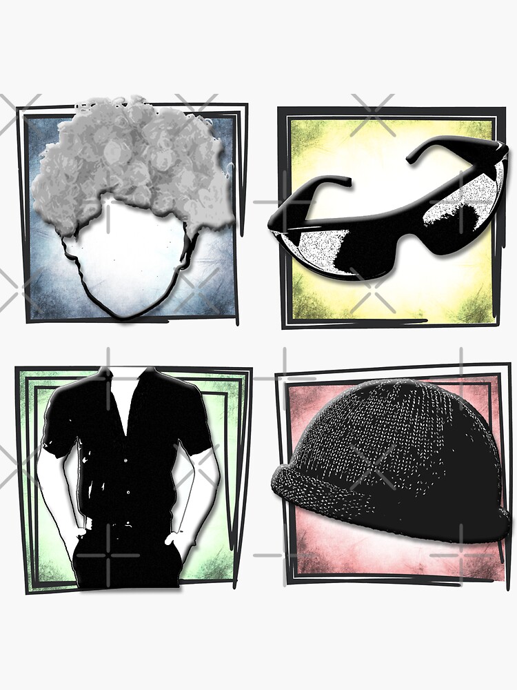 "u2 icons" Sticker for Sale by clad63 | Redbubble