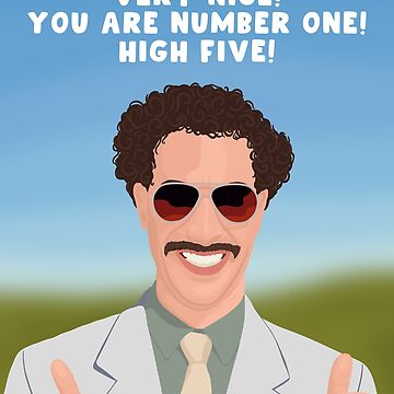 "Funny, Cheeky Birthday Card - For Her - For Him - Borat - High Five ...