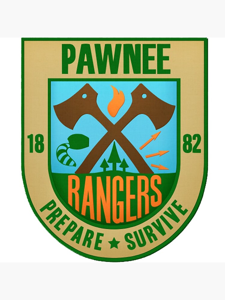 "Pawnee Rangers | Parks and Recreation" Art Print for Sale by PaulyH ...