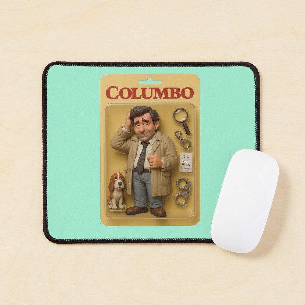 "Columbo 3D action figure" Poster by Mauswohn | Redbubble