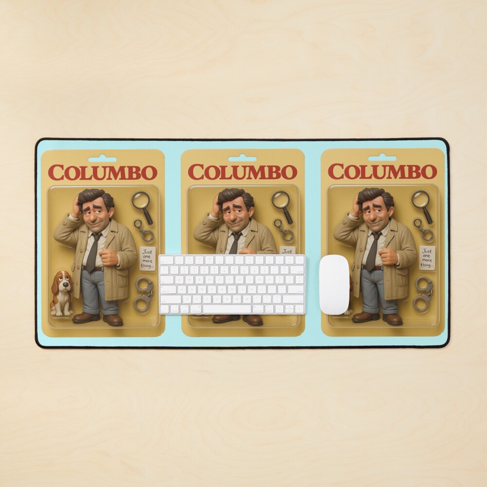 "Columbo 3D action figure" Poster by Mauswohn | Redbubble