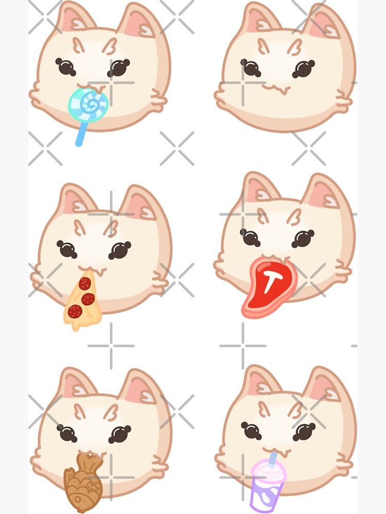 "Pasta Badge Set" Magnet for Sale by Pommelie | Redbubble