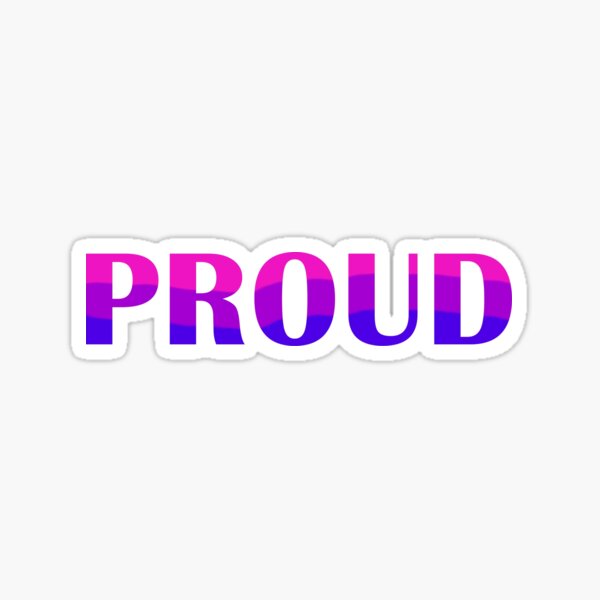 Bi Pride Sticker For Sale By Marseclipse Redbubble