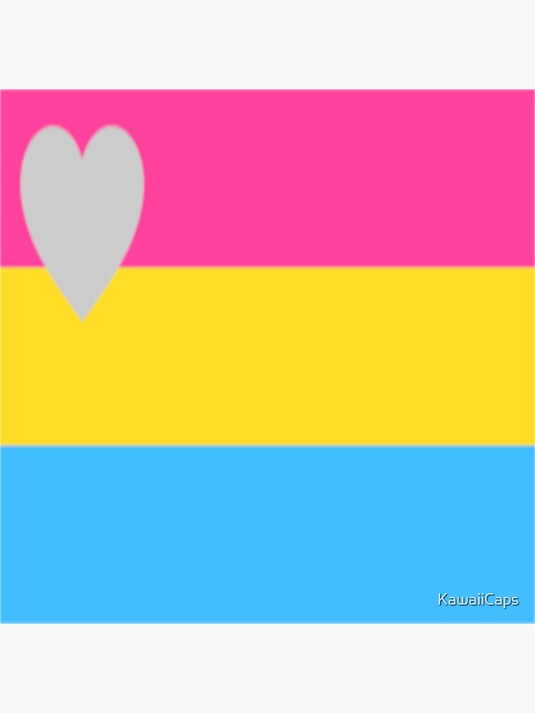 "Panromantic Pride" Poster by KawaiiCaps | Redbubble