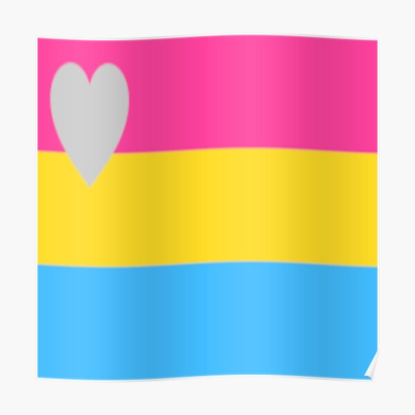 "Panromantic Pride" Poster by KawaiiCaps | Redbubble