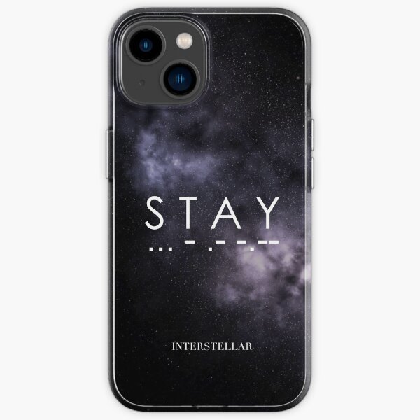 "Interstellar - Stay (morse code)" iPhone Case for Sale by gbrielmelo ...