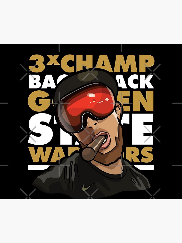 "3 Time Champ Back 2 Back Champions Golden State Warriors Stephen Curry ...