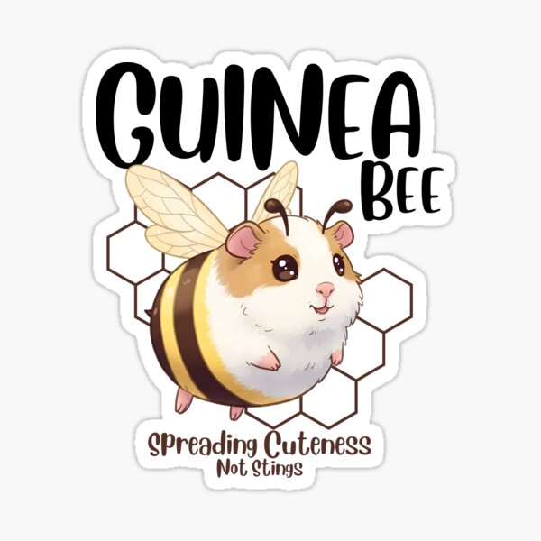 "Guinea Bee" Sticker for Sale by tmyb | Redbubble