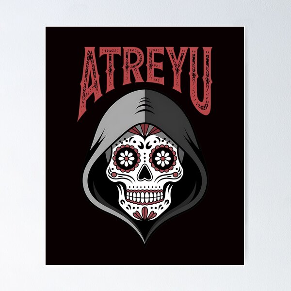 " Atreyu Skull" Poster for Sale by VERRIER Manon,Delphine,Nathalie ...