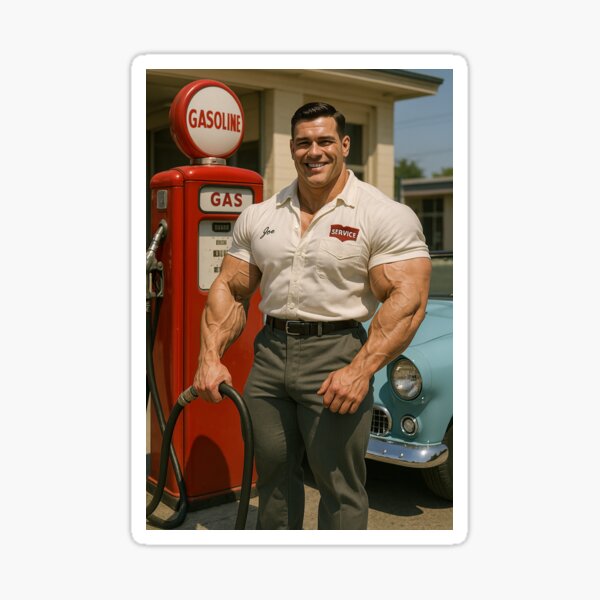 "Leaded or Unleaded?" Sticker for Sale by BodybuildersInc | Redbubble