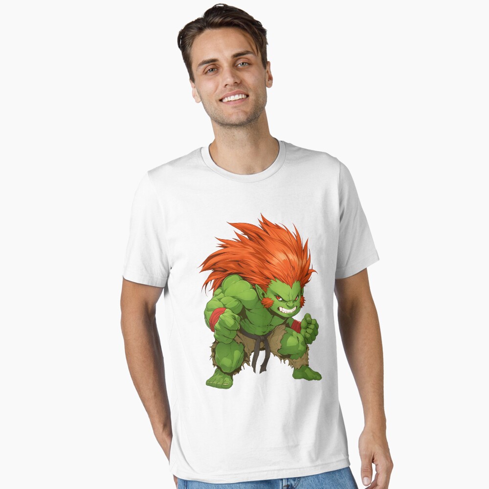 "Blanka Street Fighter: The Electric Beast" Sticker for Sale by bapupa ...