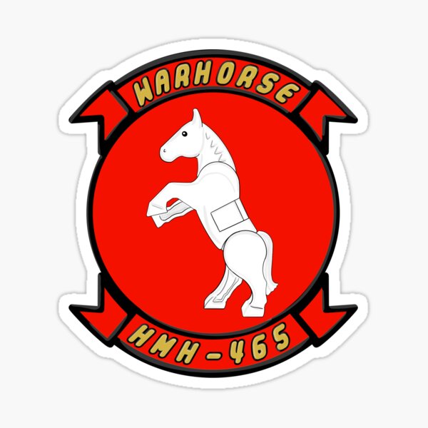 "HMH-465 Warhorse Toy Emblem" Sticker for Sale by heinle | Redbubble