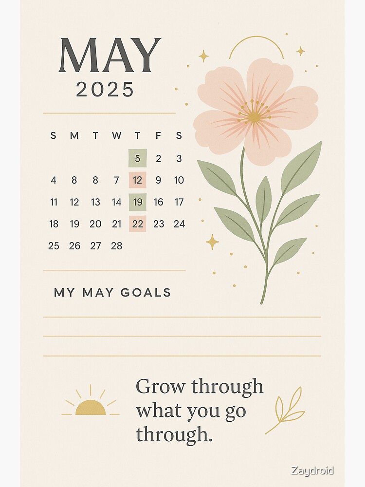 Floralcalendar Merch & Gifts for Sale | Redbubble