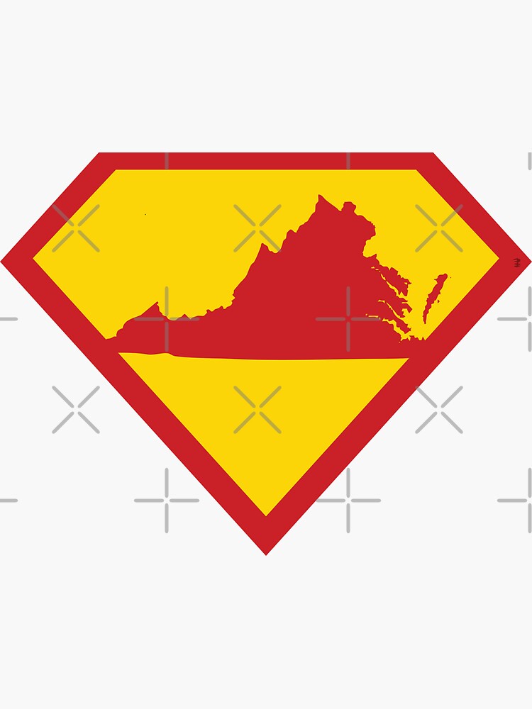 Pegatina for Sale con la obra «ESCUDO DE VIRGINIA - La libertad es el ...