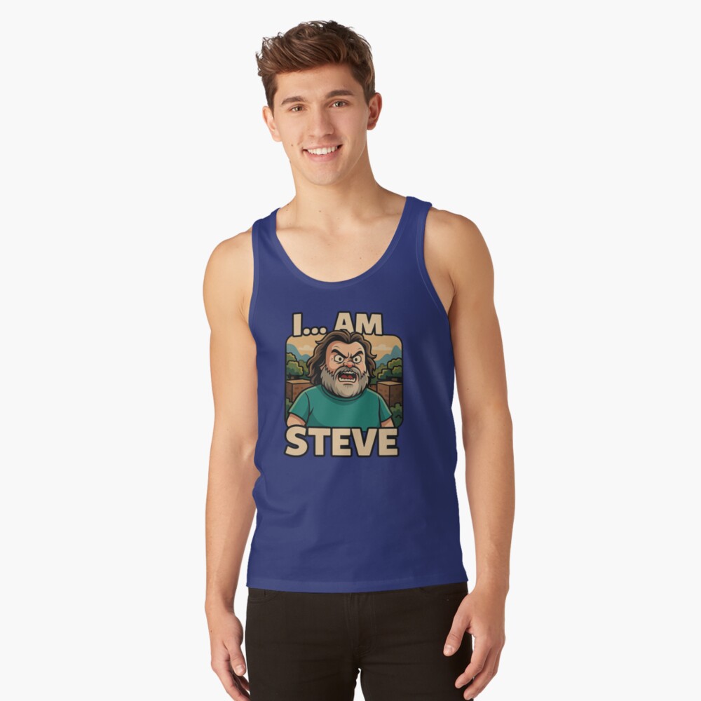 "I... Am Steve Minecraft" Sticker for Sale by ReasonsImBroke | Redbubble