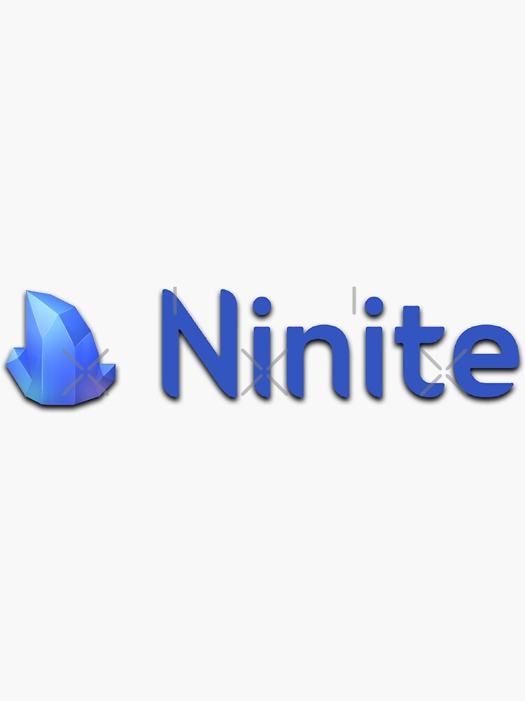"Ninite Logo" Sticker for Sale by Bradycrenshaw | Redbubble