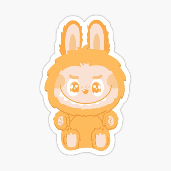 "LABUBU RAINBOW STICKER" Sticker by Paperlovstore | Redbubble