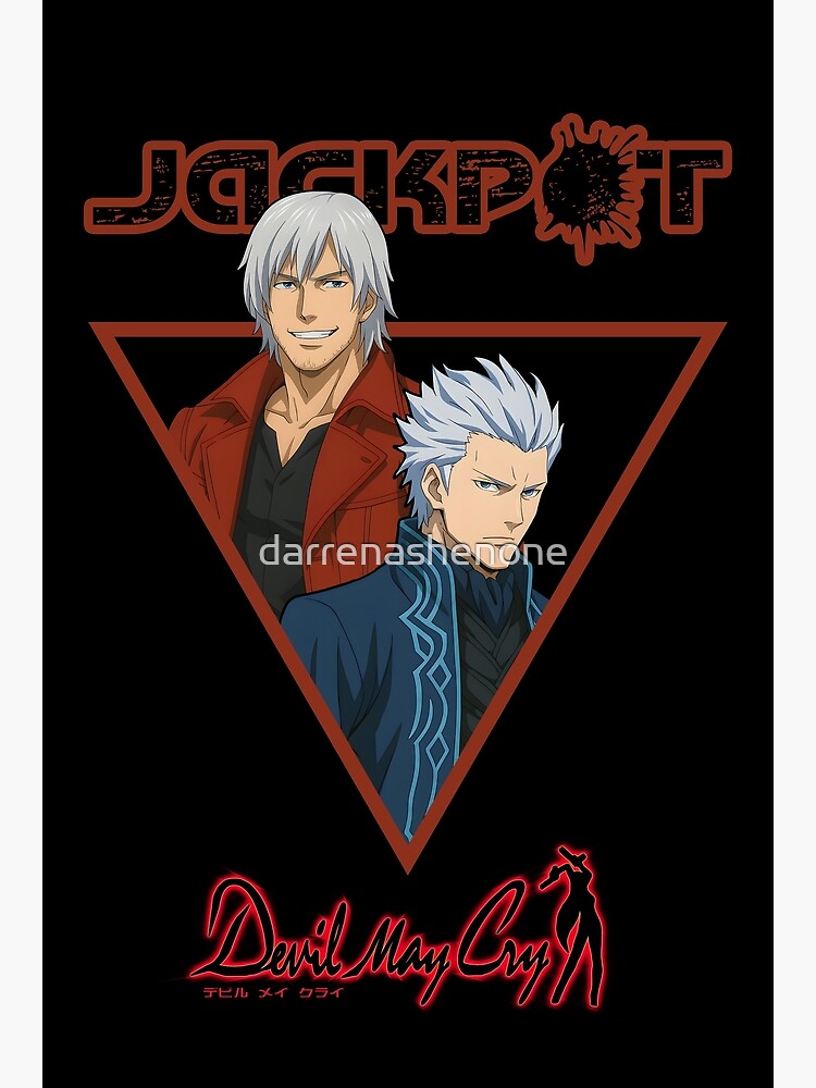 "Devil May Cry / Bros / Jackpot" Poster for Sale by darrenashenone | Redbubble