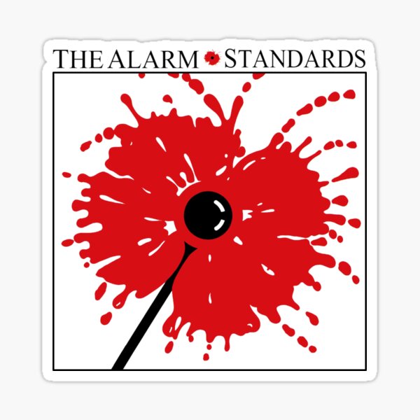 "THE ALARM BAND" Sticker for Sale by Sheaavis | Redbubble