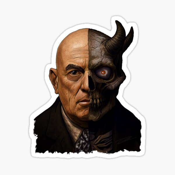 "Aleister Crowley/The Beast by Chris Prince" Sticker for Sale by ...