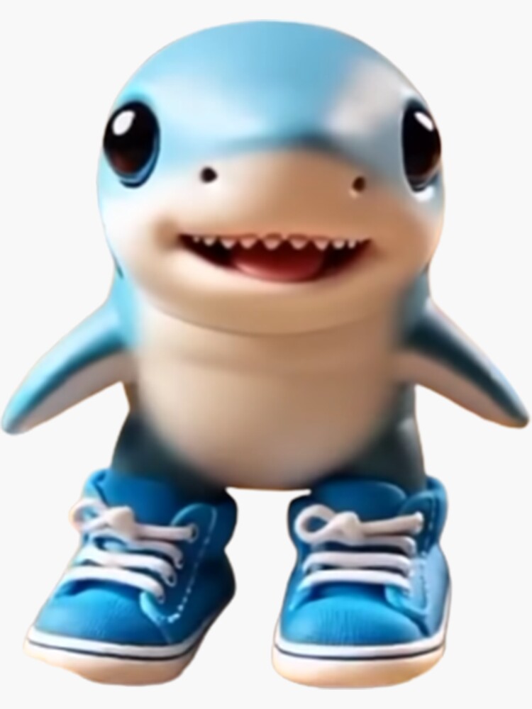 "Los Tralaleritos, Tralalero Tralala (Italian Brainrot)" Sticker for ...