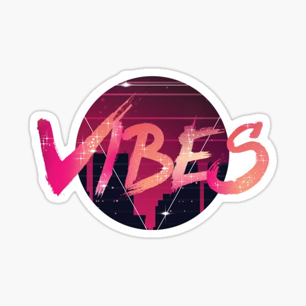 "Vibes" Sticker by SeoulVision | Redbubble