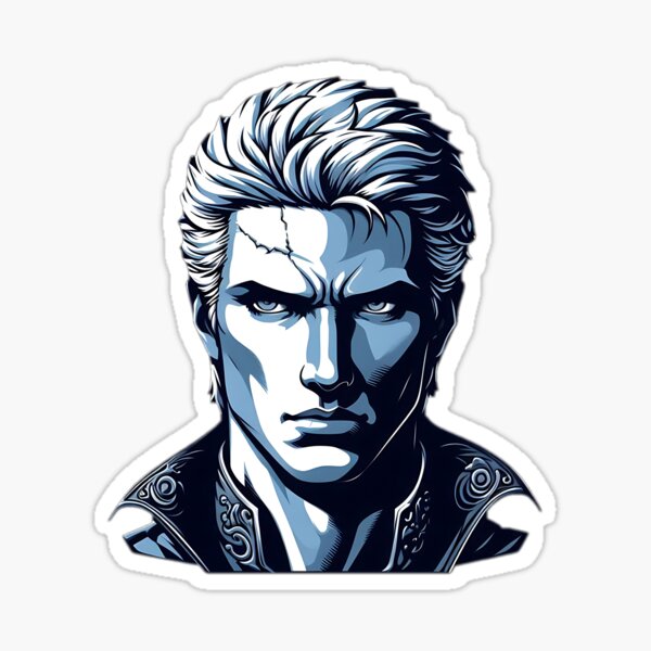 "vergil" Sticker for Sale by NCNGDESIGN | Redbubble