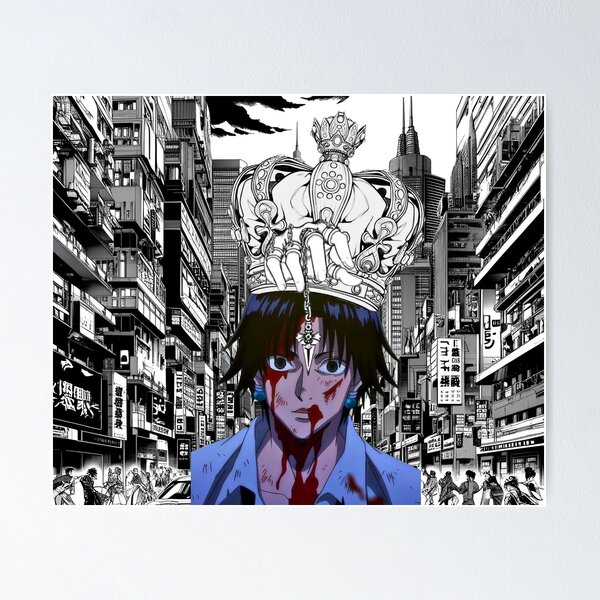 "Chrollo Hunter x Hunter Fan Art – Anime Villain Aesthetic Print ...