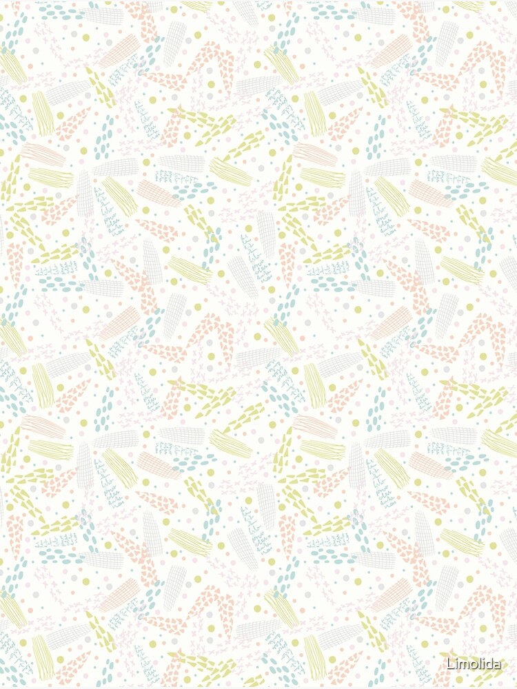"Small Pastel Confetti" Poster by Limolida | Redbubble